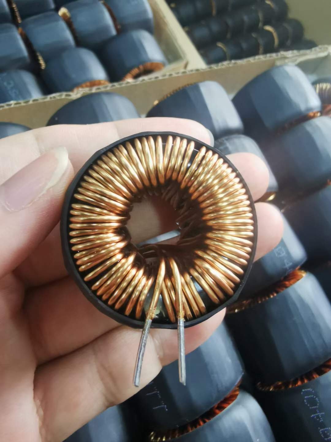 Ferrite Core Inductor Toroidal Ferrite Core Common Mode Choke Coil ...