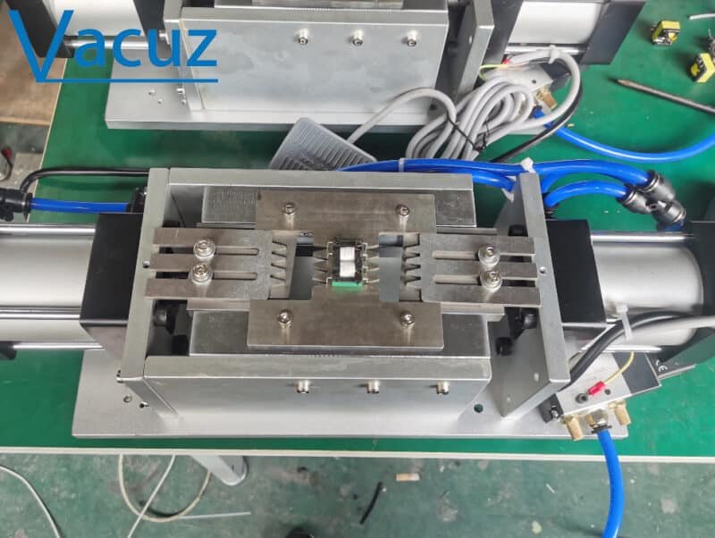 Dual Pneumatic Cylinder Semi Automatic Transformer Toroidal Coil ...