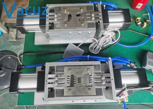 Dual Pneumatic Cylinder Semi Automatic Transformer Toroidal Coil ...