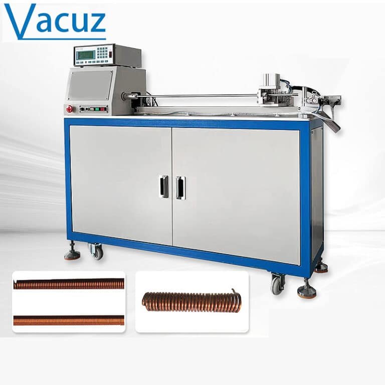 VTA-602 Air Coil Winding Machine For Flat Copper Wire Transformer ...