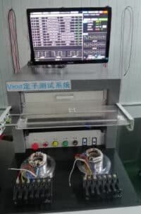 Two Stations High Precision BLDC Brushless Motor Stator Coil Automatic Complete Voltage ...