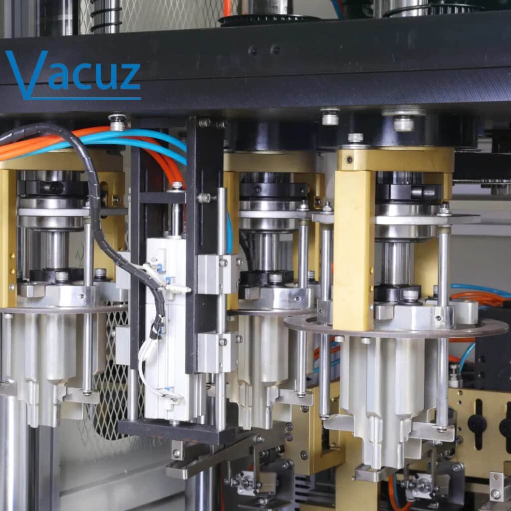 Vacuz Double Stations Brush Induction Motor Stator Automatic Vertical ...