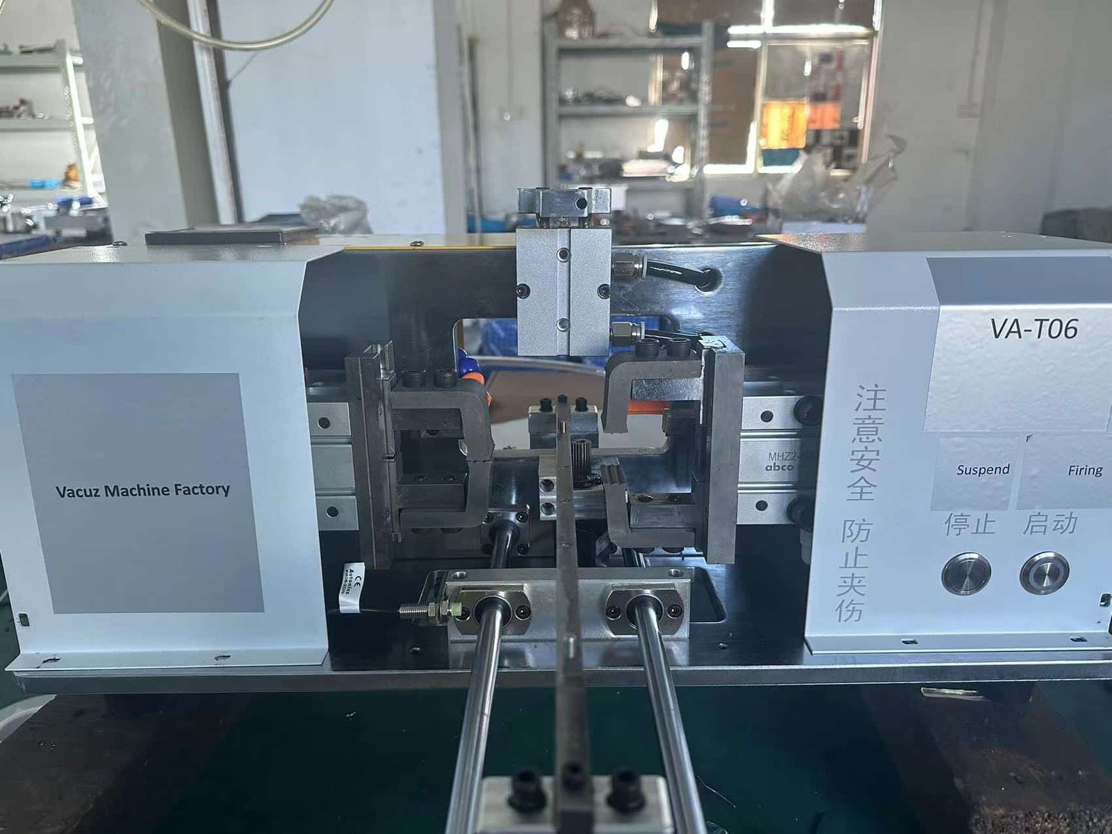 Vacuz Semi Automatic Transformer Bobbin Coil Lead Wire Cutting ...