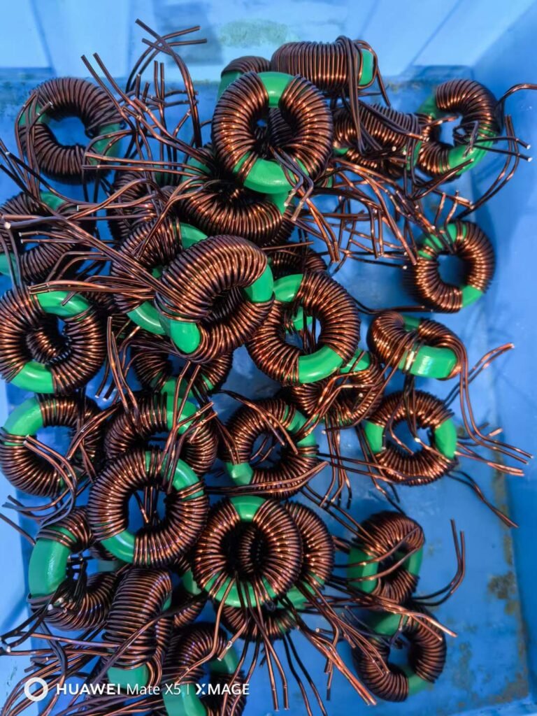 Double Stations Common Mode Toroidal Coil Inductor Vacuz Automatic ...