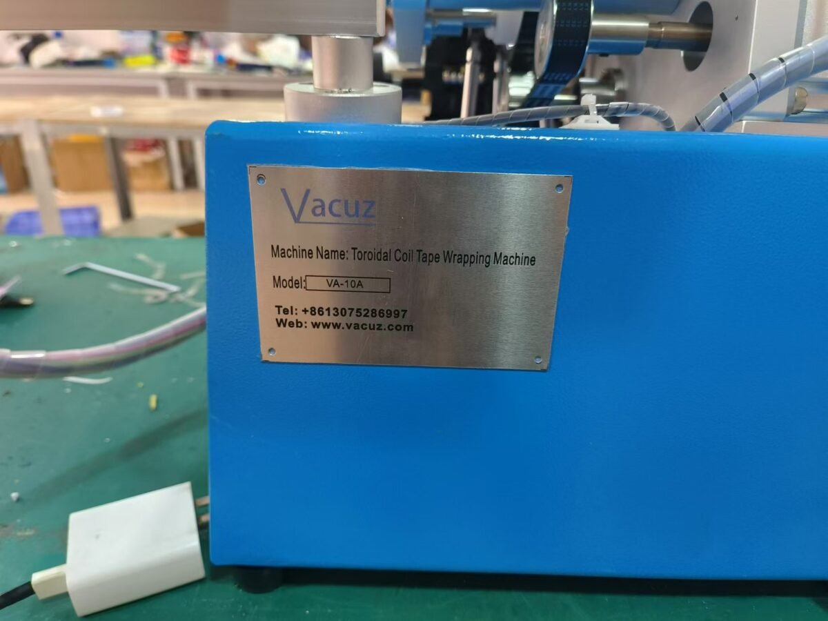 Vacuz 8mm Tape Semi Automatic Toroidal Coil Inductor Tape Wrapping ...