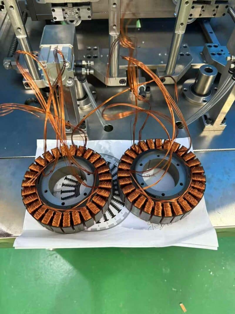 How to achieve uniform winding force in a fully automatic motor stator ...