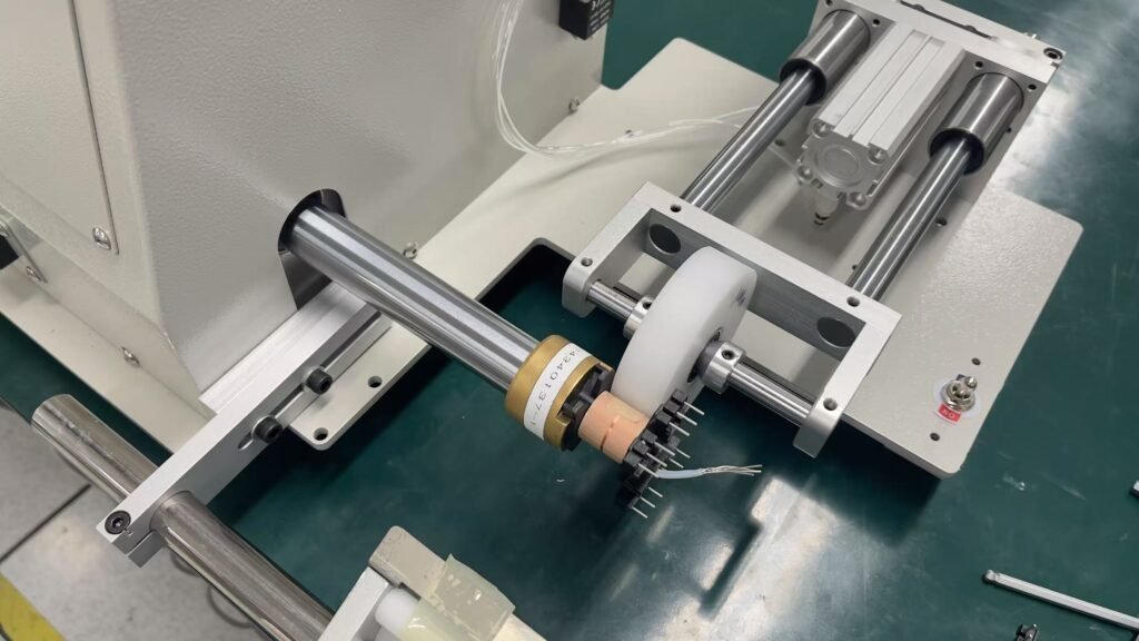 Vacuz Automatic Transformer Coil Copper Foil Winding Taping Machine ...
