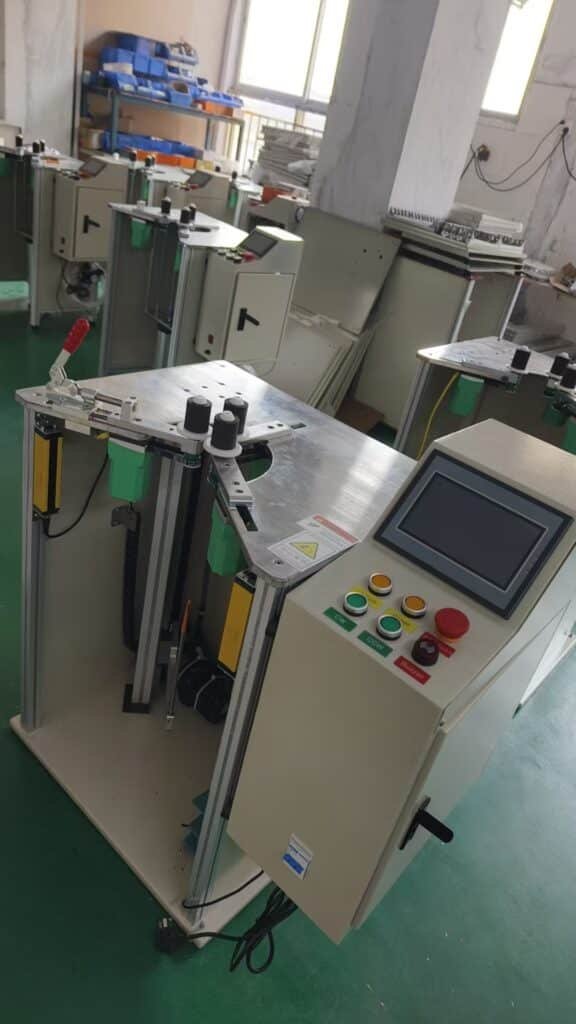 Vacuz Servo Motor Type Electrical Semi Automatic Toroidal Inductor Core ...